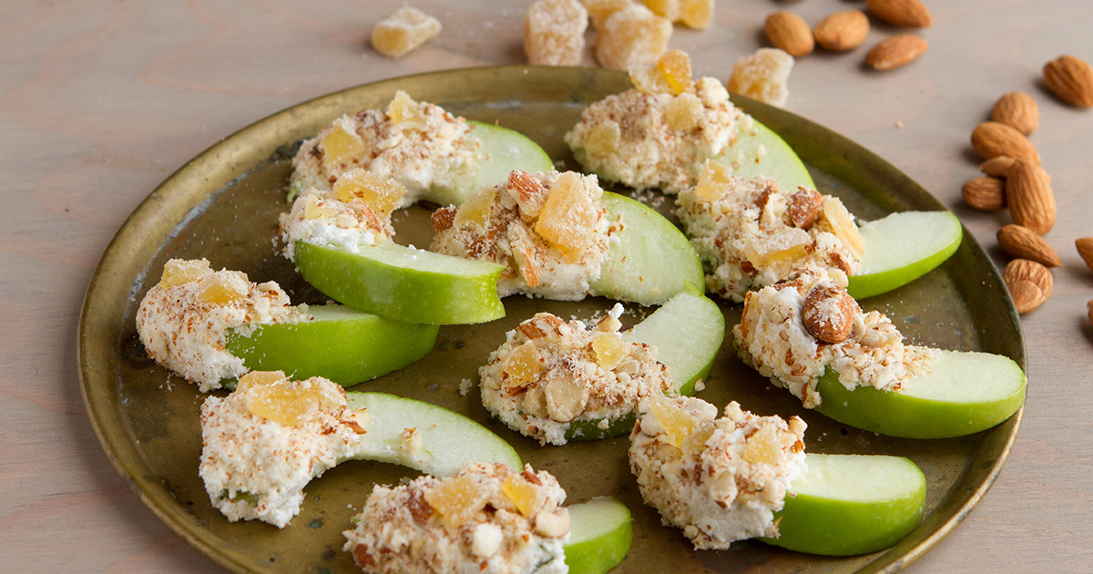 Apple Cheese Slices - Healthful Pursuit