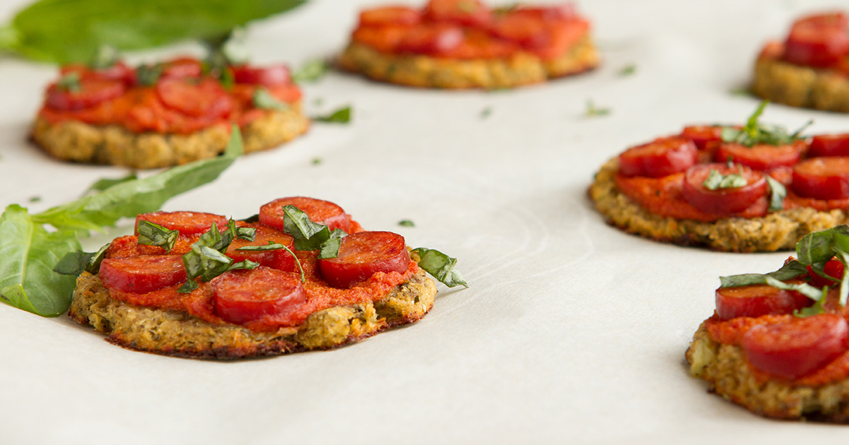 Keto Mini Pizzas - Healthful Pursuit