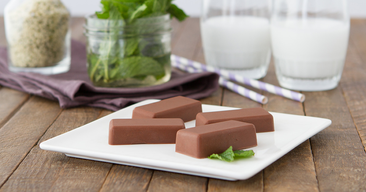 Peppermint Hemp Fat Fudge - Healthful Pursuit