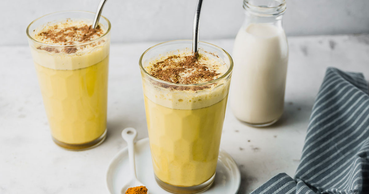 Fat Burning Golden Milkshake - Healthful Pursuit